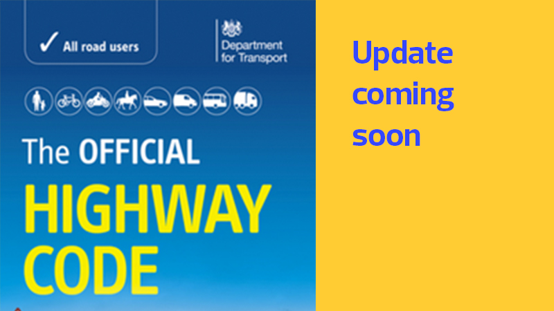 TRL | Updates to the Highway Code - instructions for high speed roads